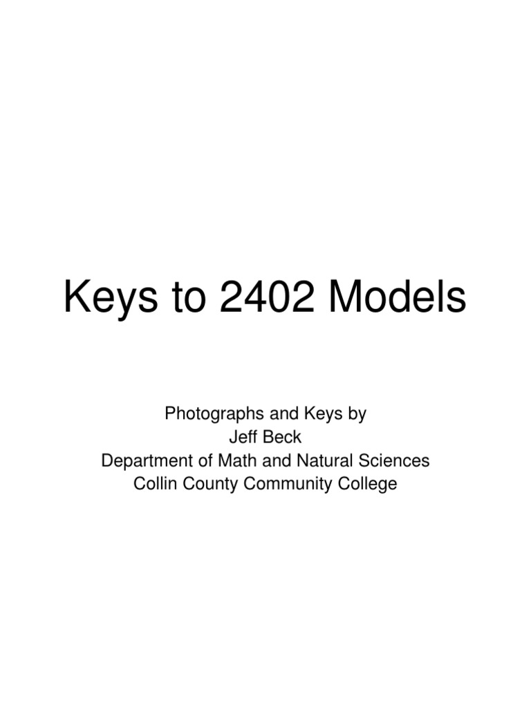 2402 Model Keys | PDF | Heart Valve | Kidney