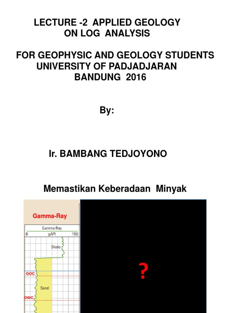 Resistivity Log | PDF