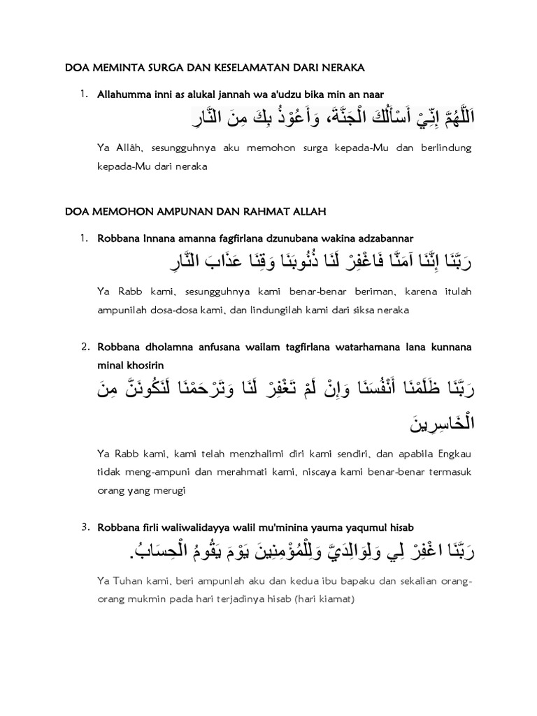 Kumpulan Doaku | PDF | Agama & Spiritualitas