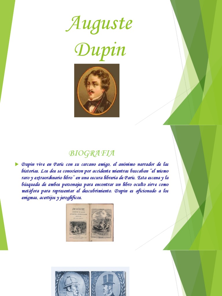 Auguste Dupin | PDF