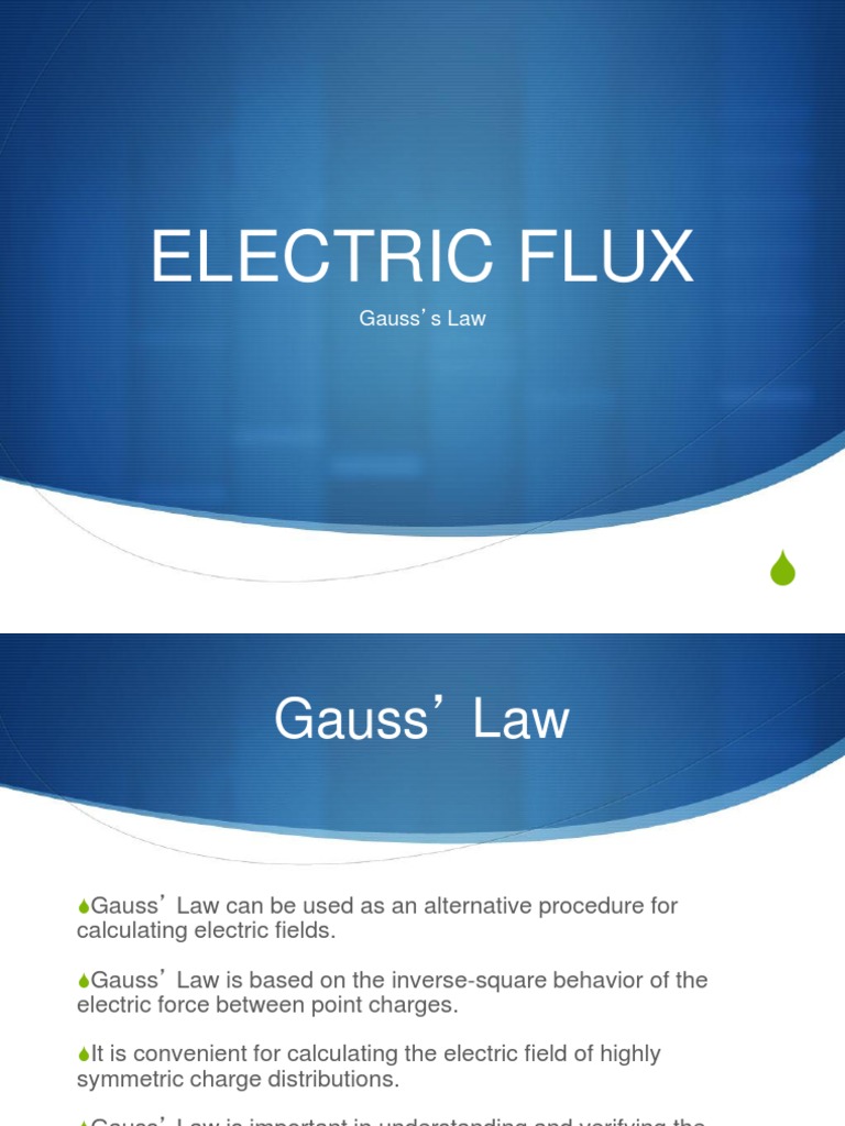 Electric Flux | PDF | Flux | Electric Field