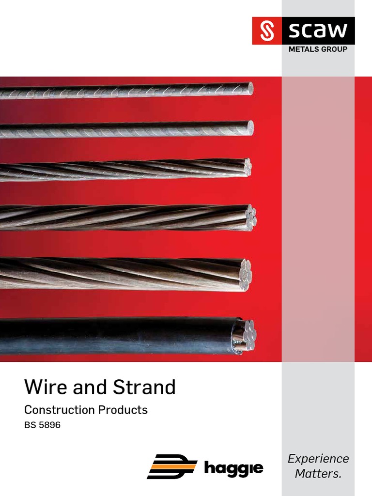 Construction Products BS 5896 | PDF | Wire | Prestressed Concrete