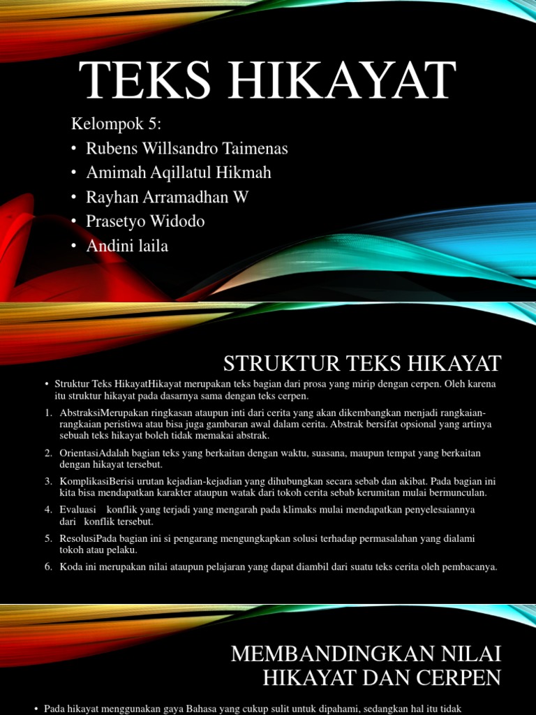 Teks Hikayat | PDF