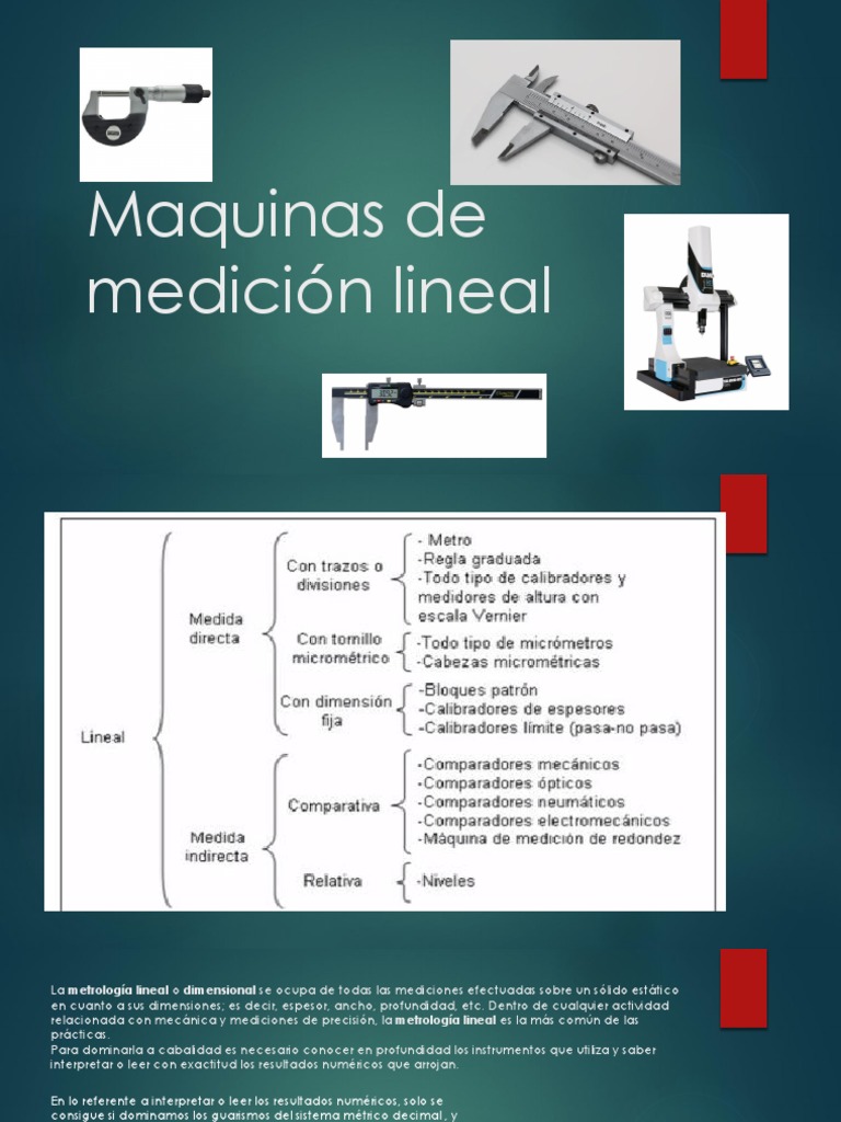 Maquinas de Medición Lineal_metro | Naturaleza