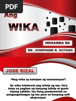 Purong Tagalong o Puristikong Tagalong: Taglish/Engalog | PDF