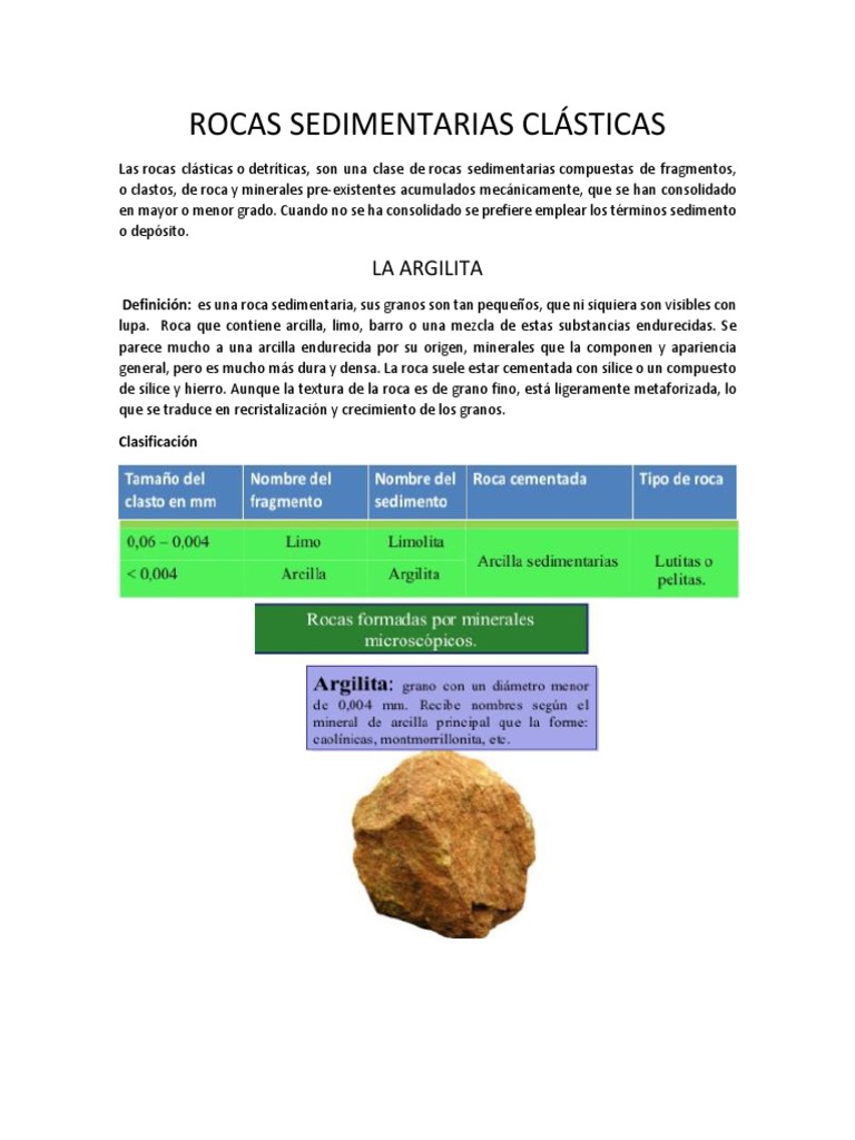 La Argilita | PDF | Ciencia y matemáticas