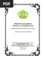 Contoh Program Kerja KKG Mi | PDF