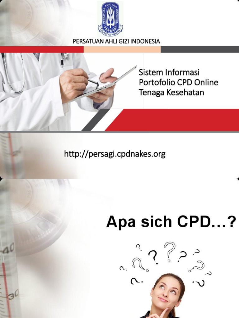 CPD Online - DPP Persagi - Langkah | PDF