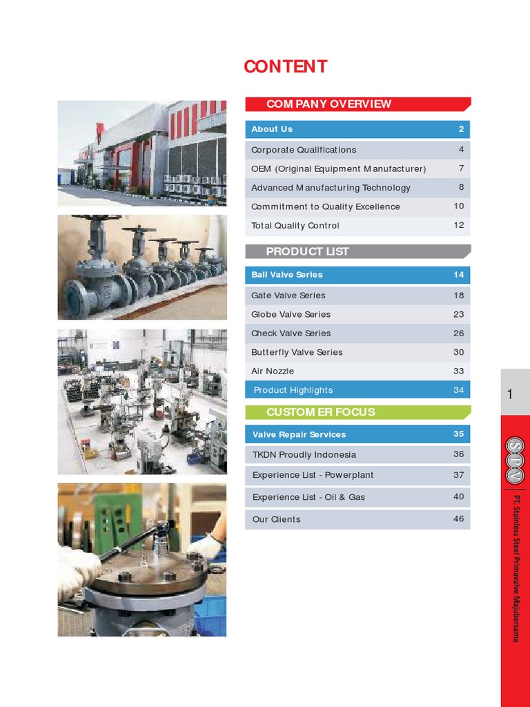 SPV Valve Catalogue - 2 MB | PDF | Valve | Actuator