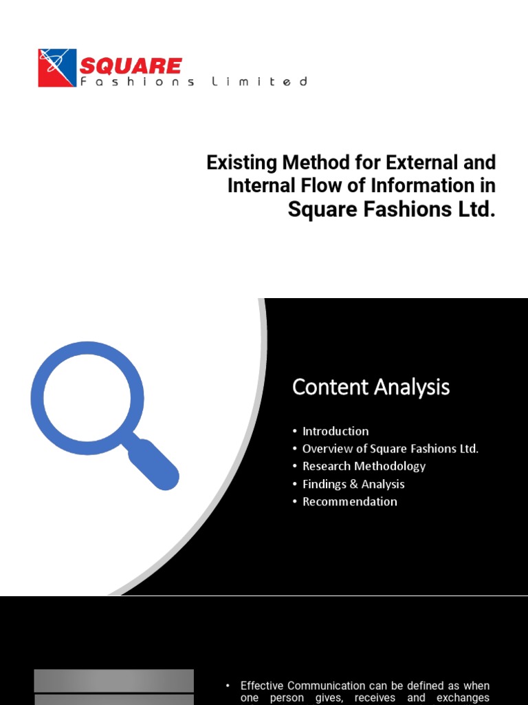 Existing Method For External and Internal Flow of Information in | PDF ...