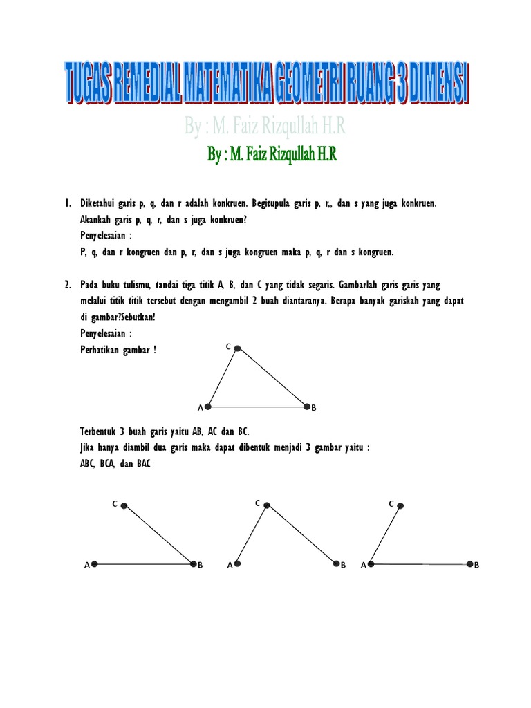 Remed MTK Faiz | PDF