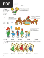 Subiecte Clasa I La Canguraşul Matematician | PDF