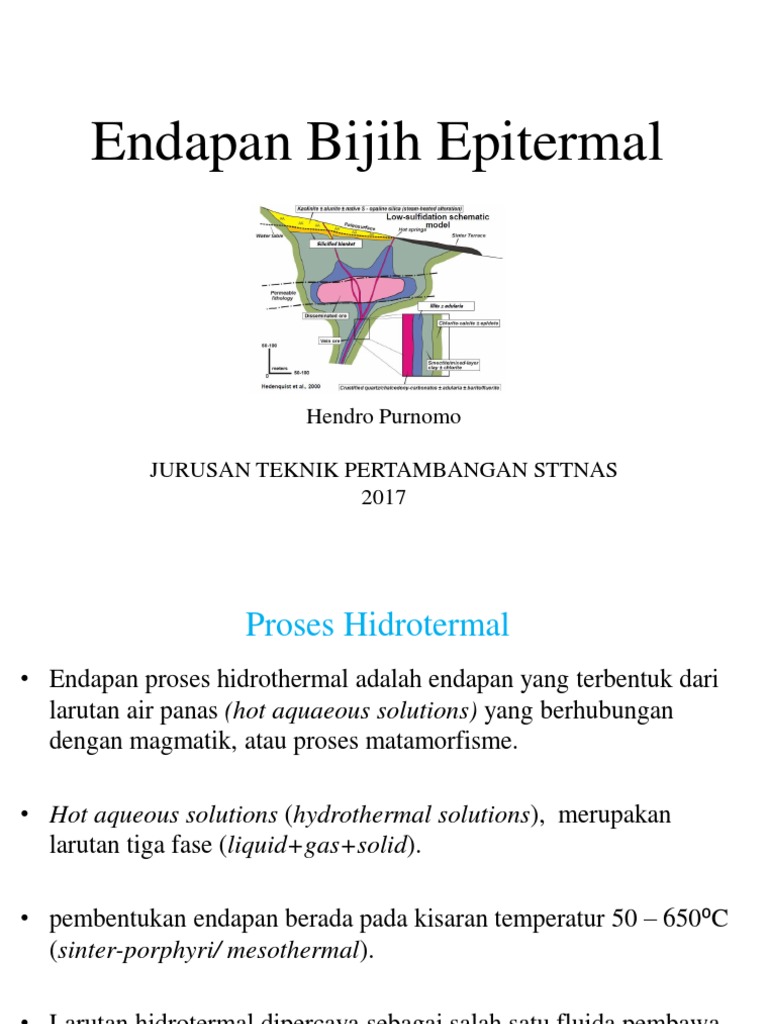 Endapan Bijih Epitermal | PDF