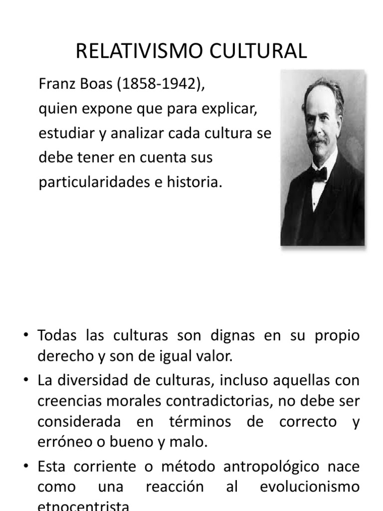 Relativismo Cultural | PDF