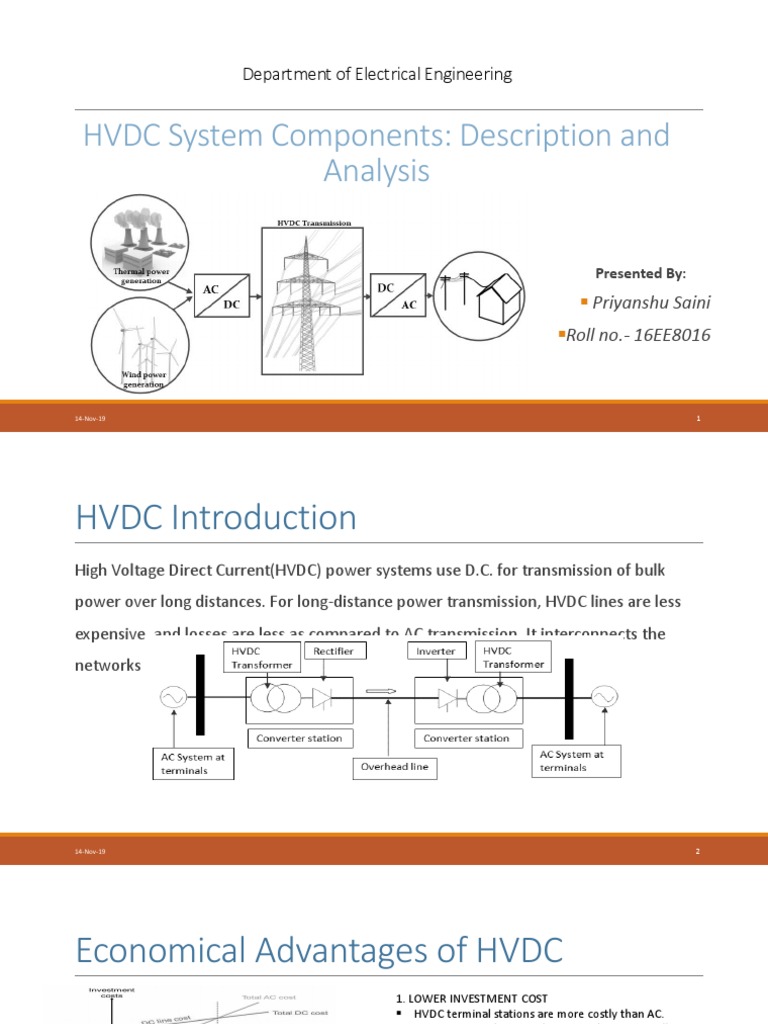 HVDC Report | PDF | High Voltage Direct Current | Electric Power Transmission