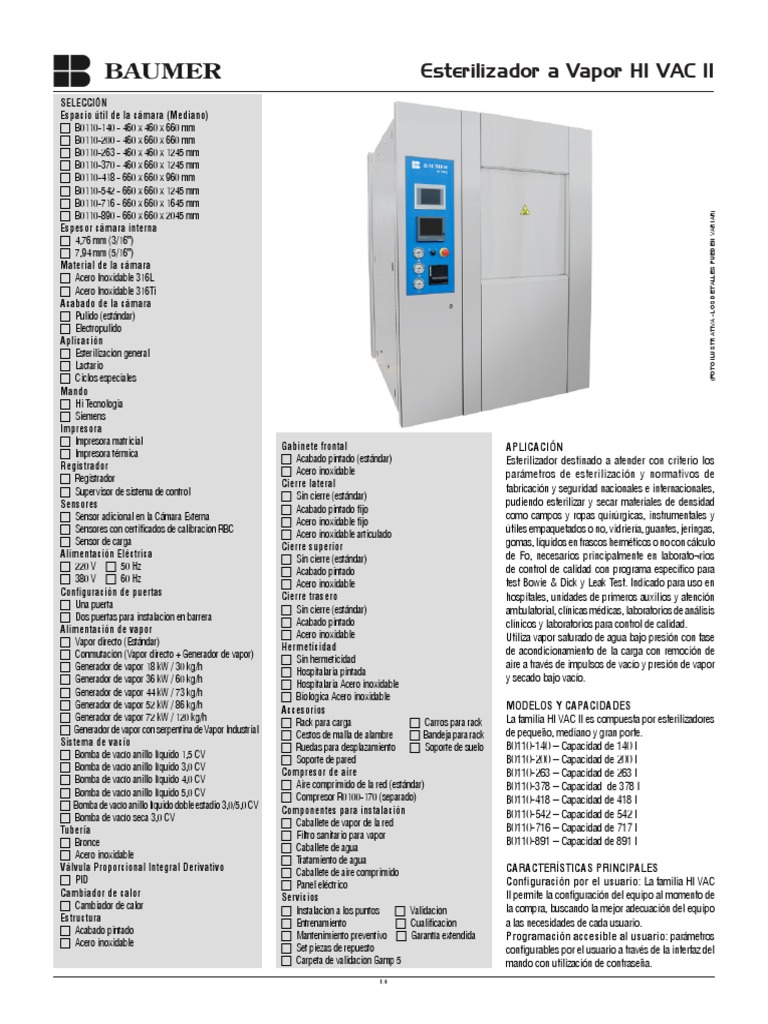 Baumer PDF | PDF | Acero | Agua