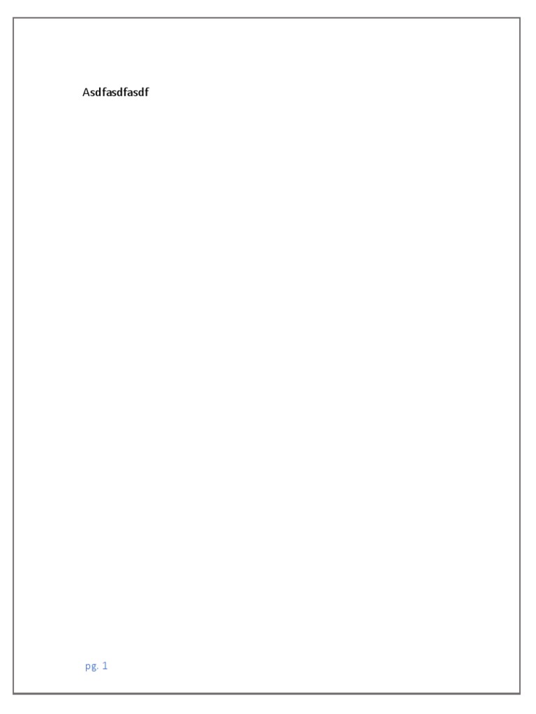 Asdfasdfasdf PDF | PDF
