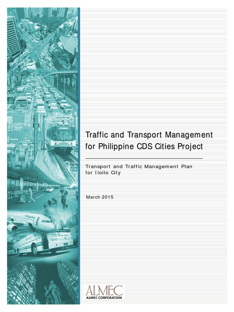 Final Iloilo TTMP 2015march29 | PDF | Public Transport | Transport