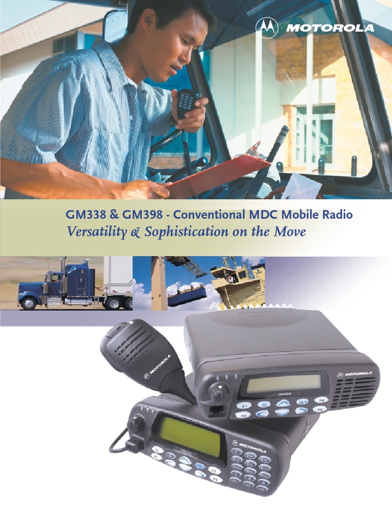 Versatility & Sophistication On The Move: GM338 & GM398 - Conventional ...