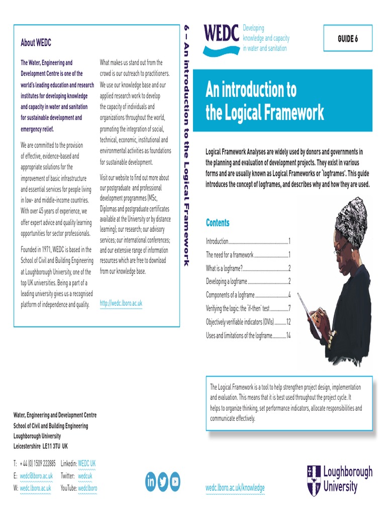 G006 The Logical Framework Booklet | PDF | Wash | Evaluation