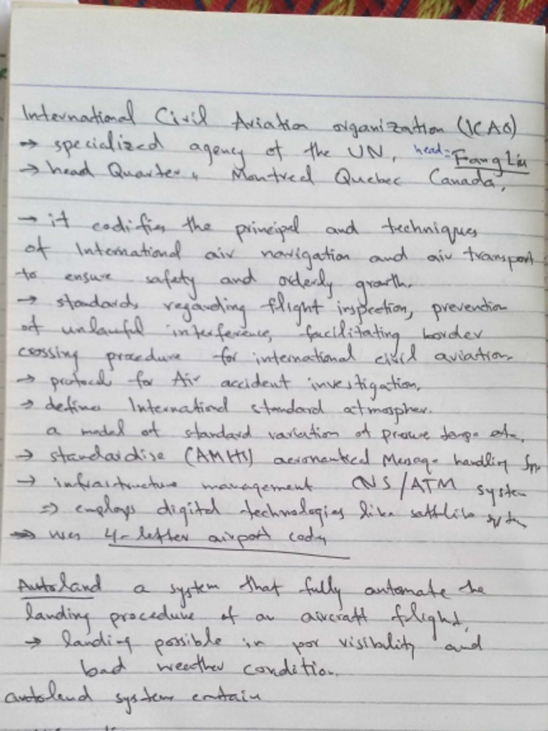 Aviation Notes PDF | PDF