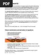 Meyerhof's Bearing Capacity Method | PDF | Solid Mechanics | Soil