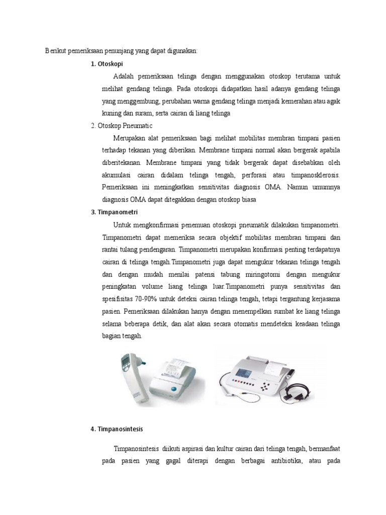 Pemeriksaan Penunjang | PDF