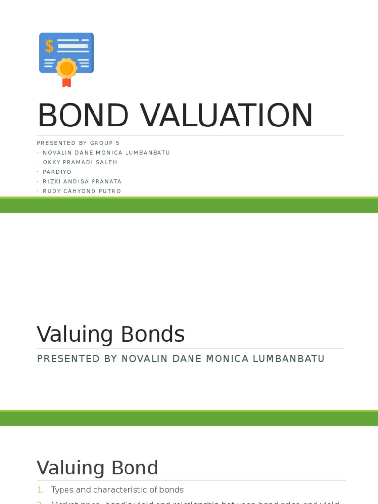 Bond Valuation | PDF | Bond Credit Rating | Bonds (Finance)