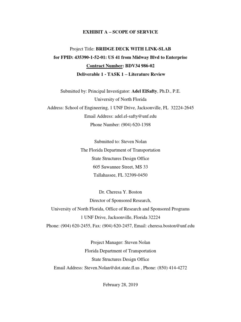 Link-Slab Bridge Deck Design Overview | PDF | Life Cycle Assessment ...