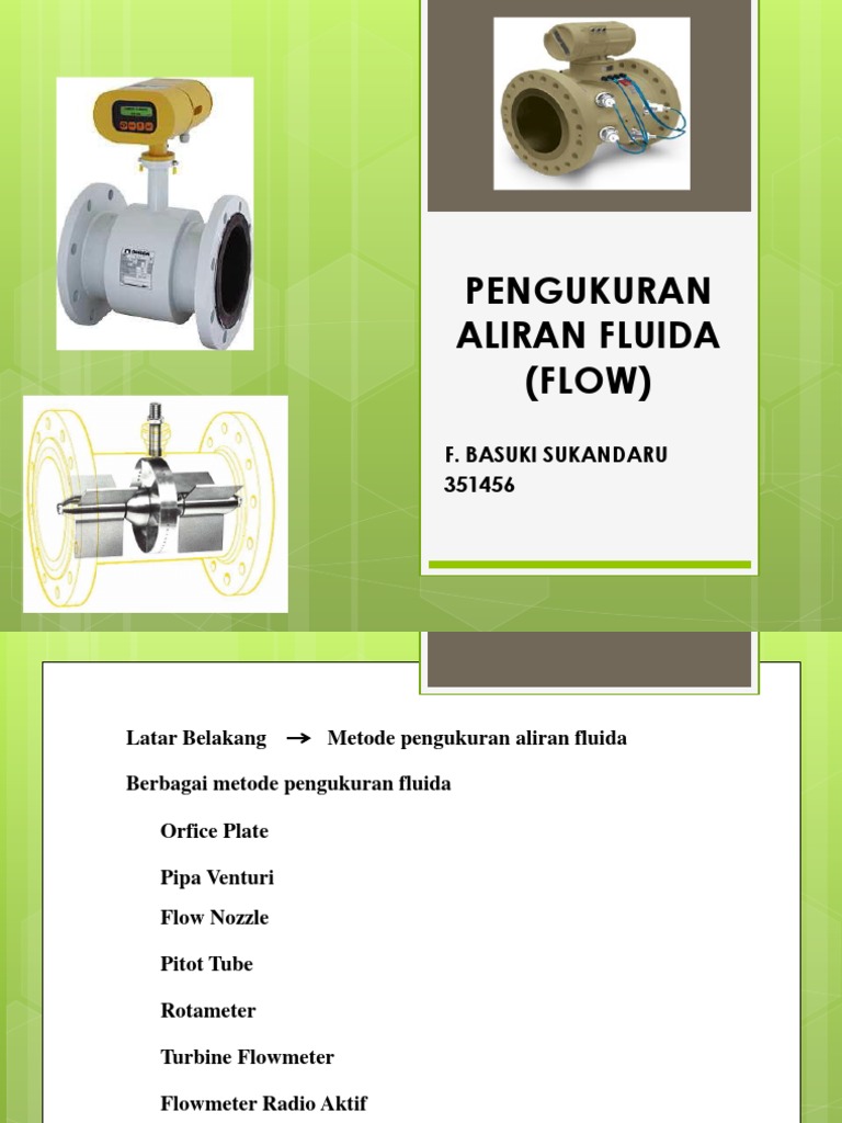 Metode Pengukuran Aliran Fluida | PDF