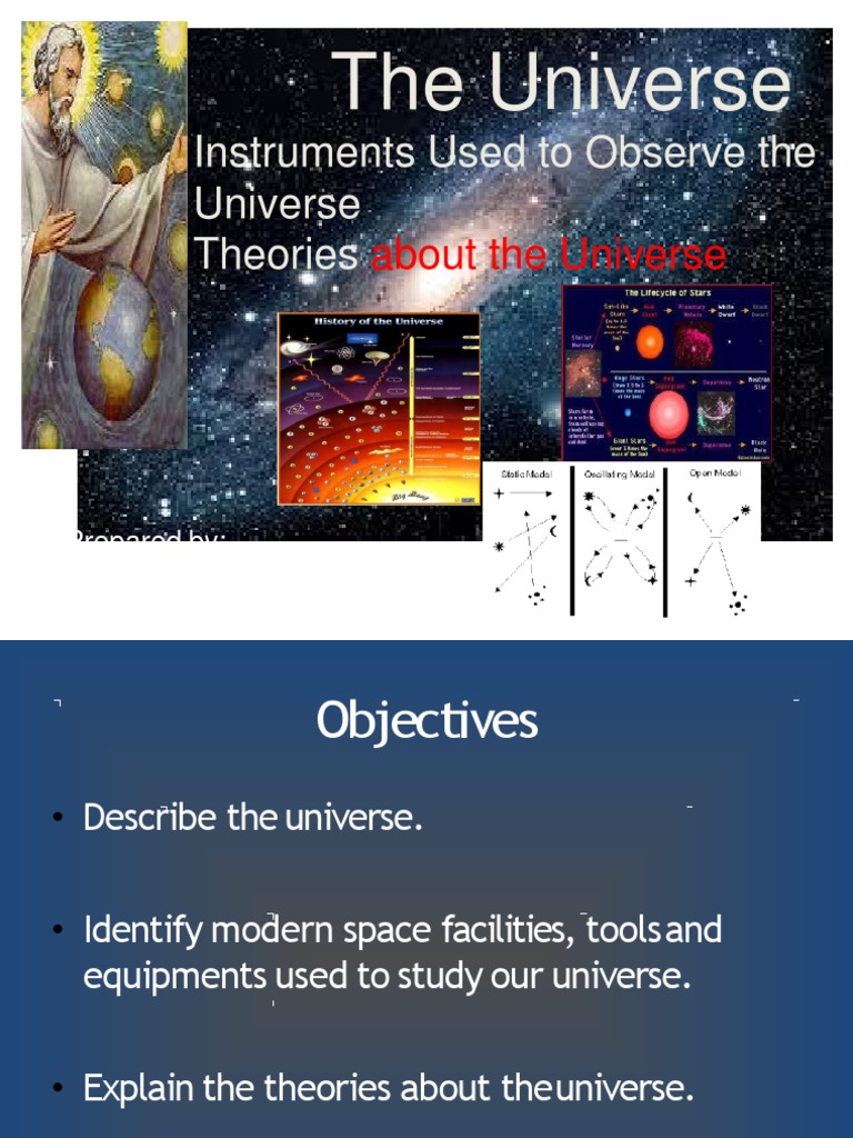 Instruments Used To Observe The Universe Theories | PDF | Telescope ...