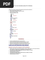 HT Cable Sizing Calculation | PDF | Electrical Impedance | Electrical ...