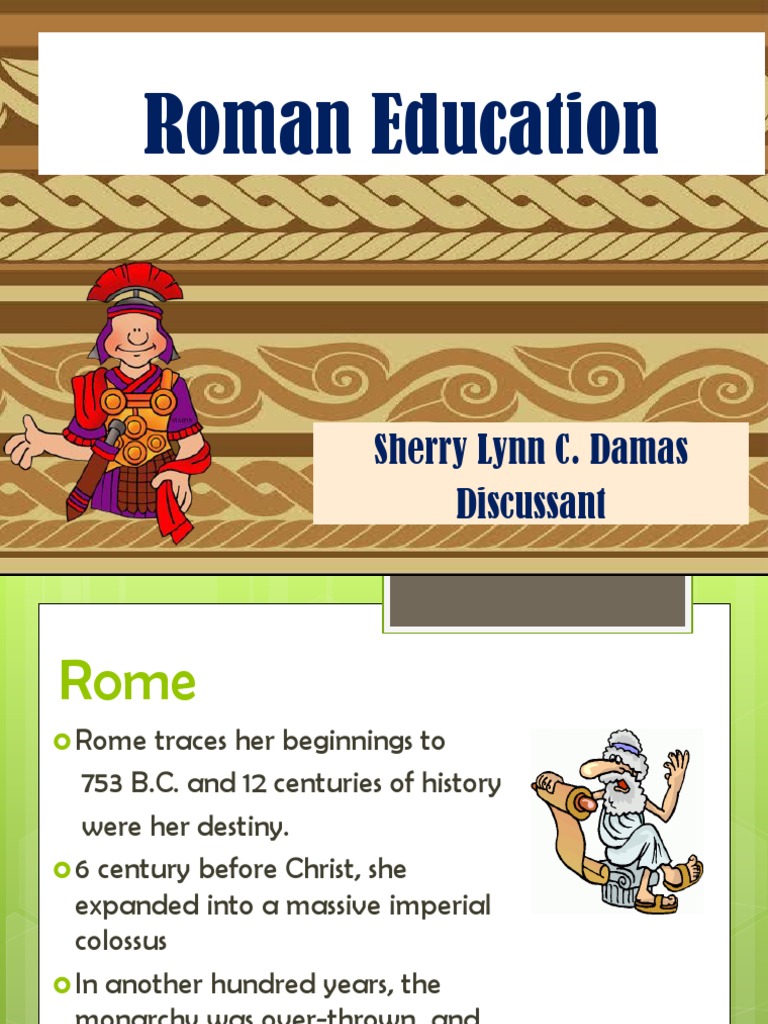Roman Education System | PDF | Ancient Rome | Rhetoric