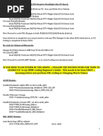 BMW Coding Parameters - F56 - For MINI Cooper and Cooper S | PDF ...