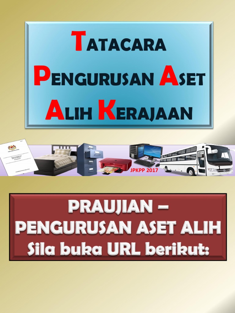 5 Pengurusan Aset Alih Kerajaan PDF | PDF