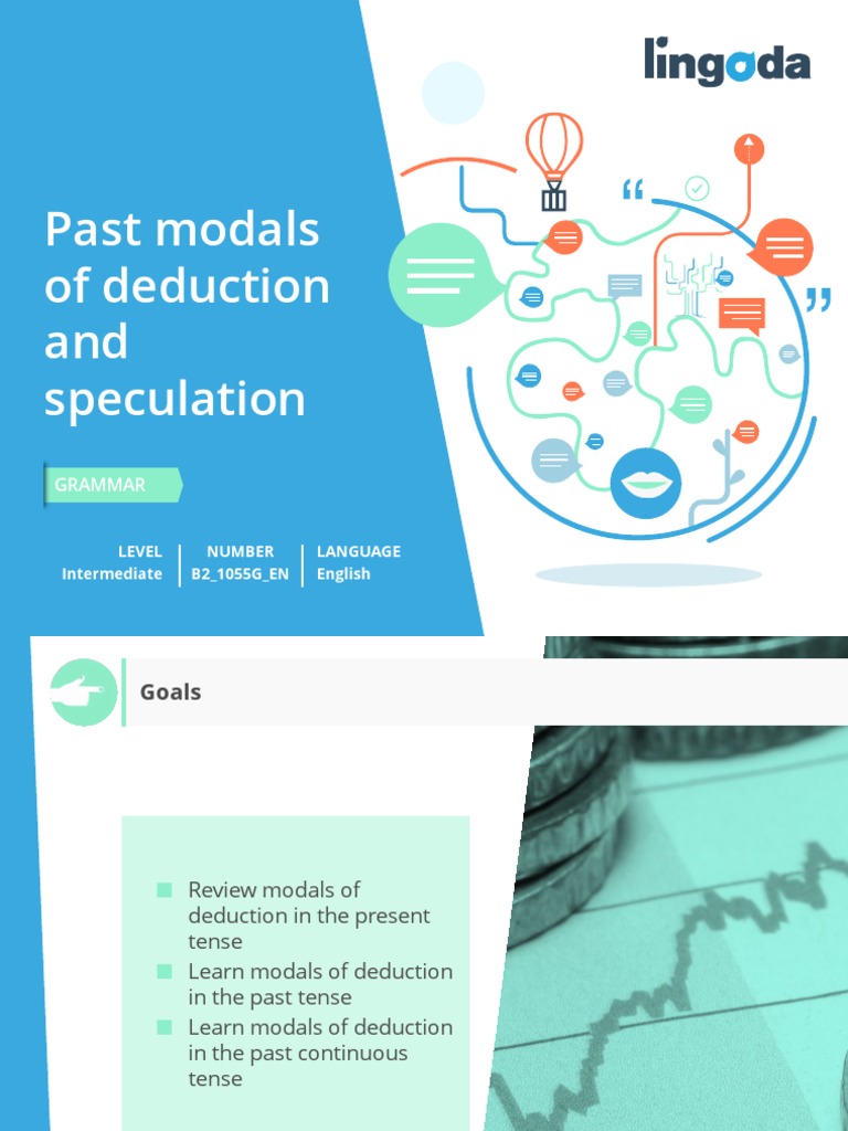 Past Modals Od Deduction | PDF | Verb | Morphology
