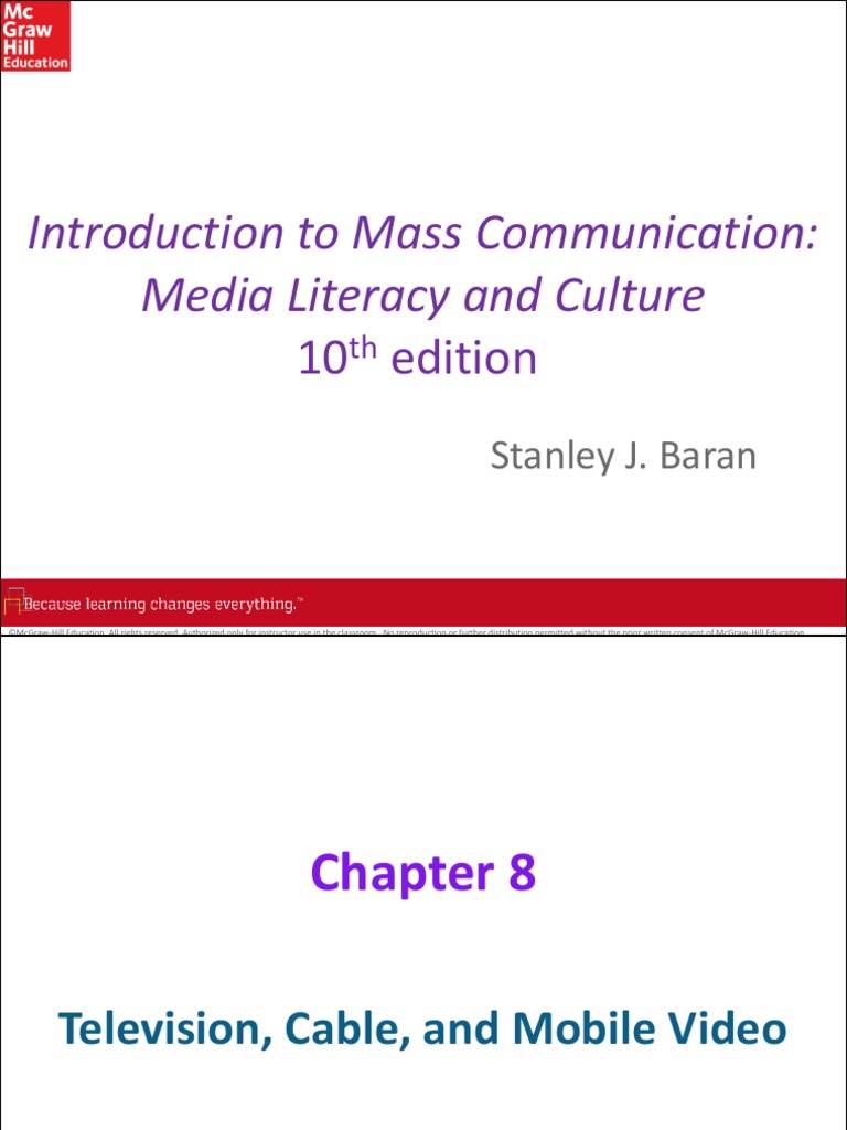 Introduction To Mass Communication: Media Literacy and Culture | PDF ...