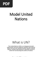 MUN Vocabulary | PDF | Committee | United Nations General Assembly
