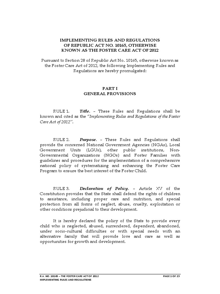 PCG Form. | PDF | Foster Care | Tax Exemption