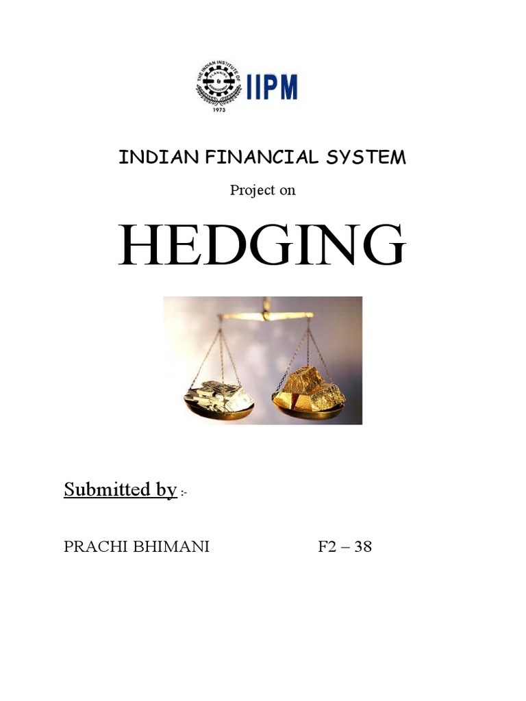 Hedging - Prachi | PDF | Hedge (Finance) | Futures Contract
