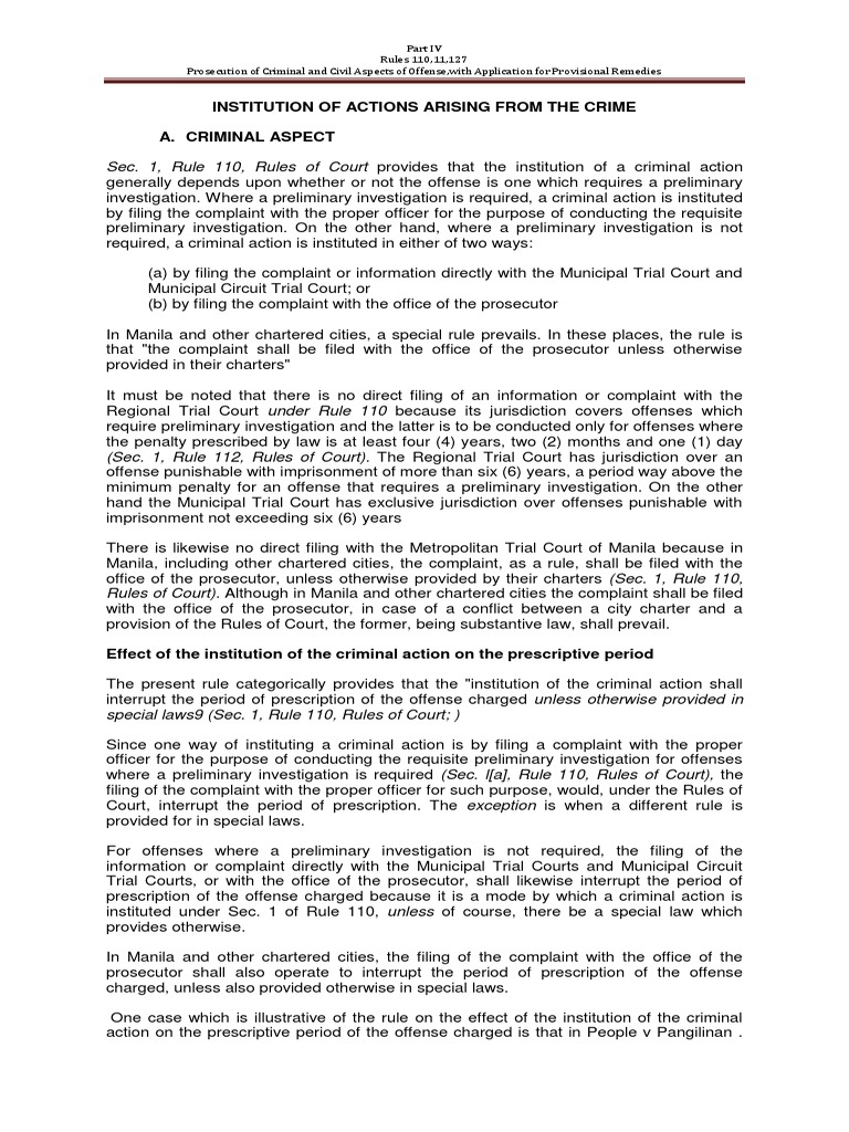 Final Paper in Crimpro | PDF | Prosecutor | Crime & Violence