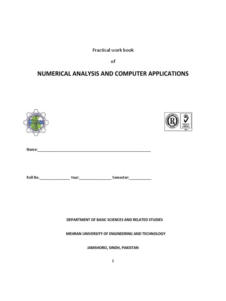Practical Journal (To All Department) | PDF | Numerical Analysis ...