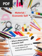 Material Self (Understanding The Self) | PDF