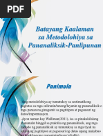 Metodo NG Pananaliksik | PDF