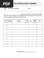 Formato Descuento A Empleados | PDF