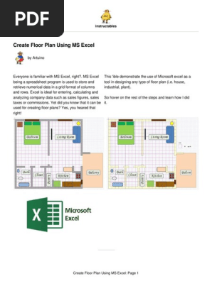 Design Floor Plans Excel