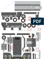 Boeing 727 Paper Model | PDF