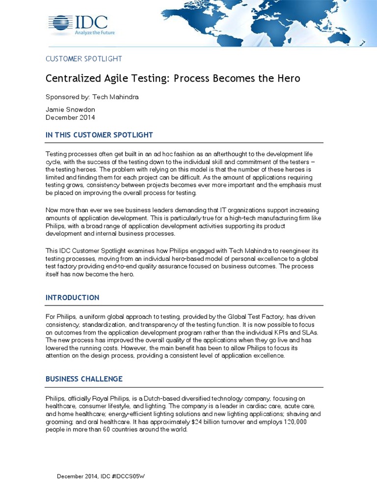 Agile Case Study | PDF | Agile Software Development | Business Process