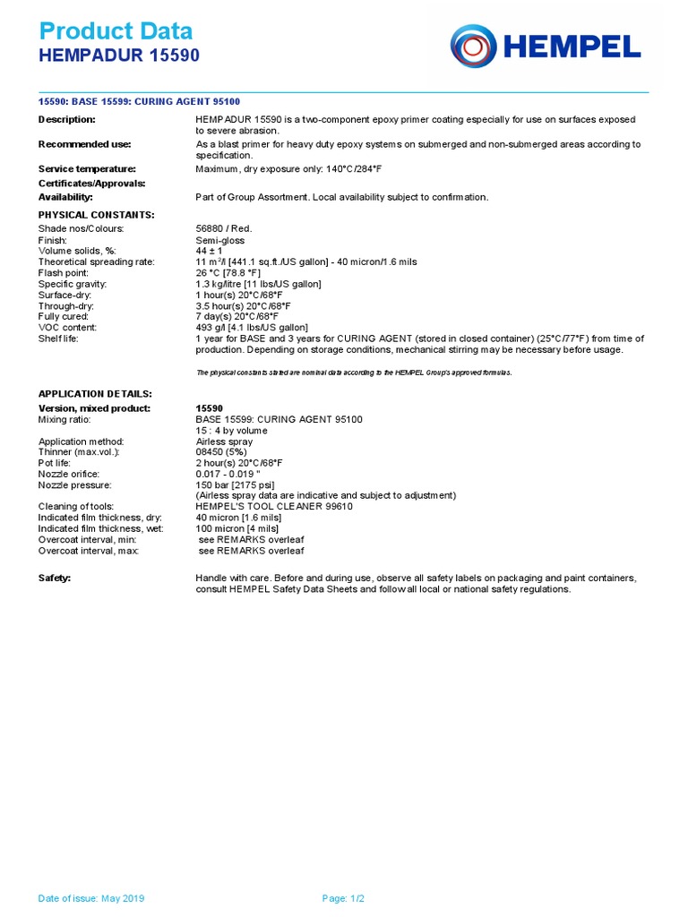 Hempel | PDF | Abrasive | Paint