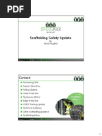 Scaffolding Handover Certificate | PDF | Scaffolding | Crane (Machine)